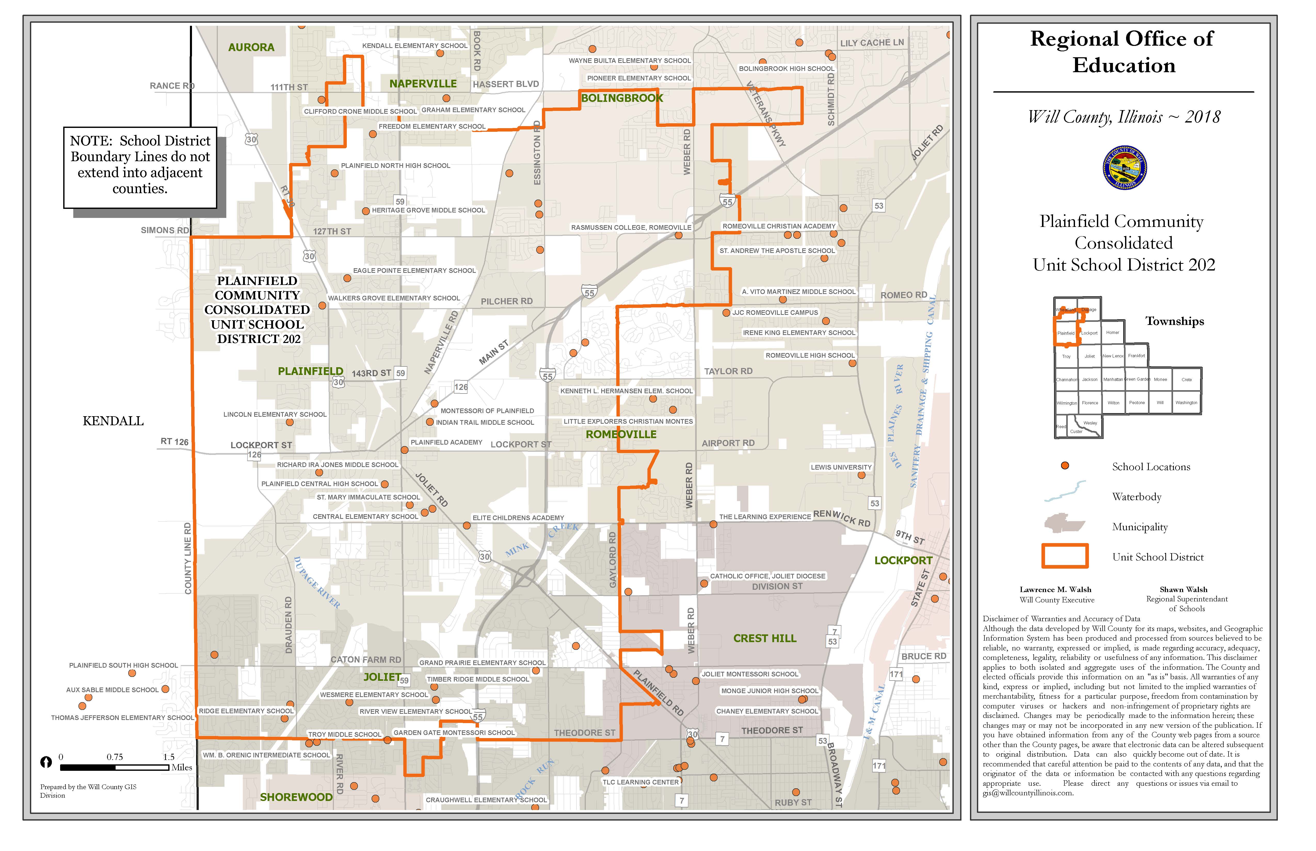 Unit School Maps