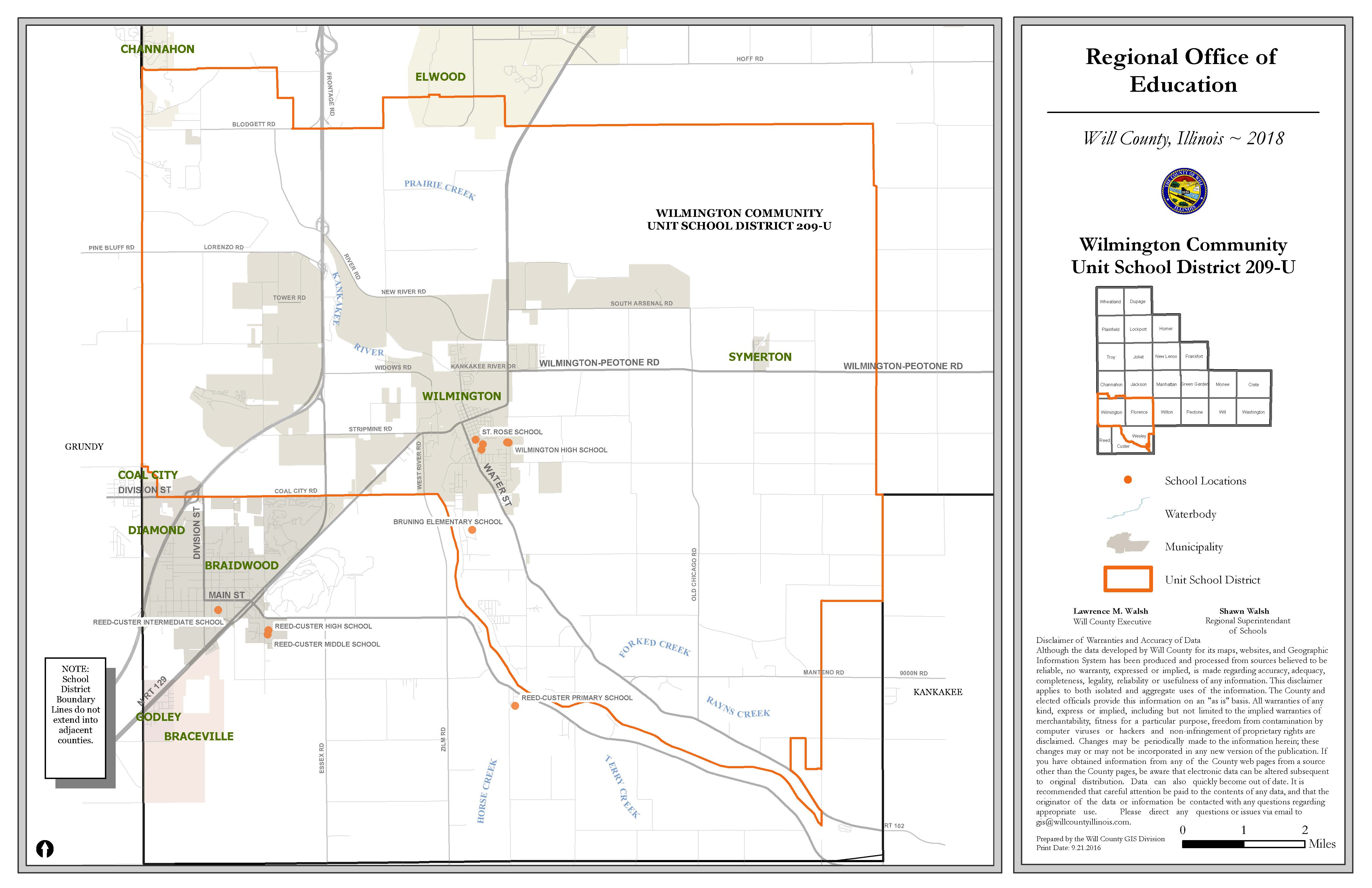 Unit School Maps